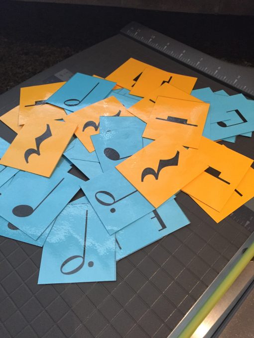 Free Printable Rhythm Cards - Piano with Lauren