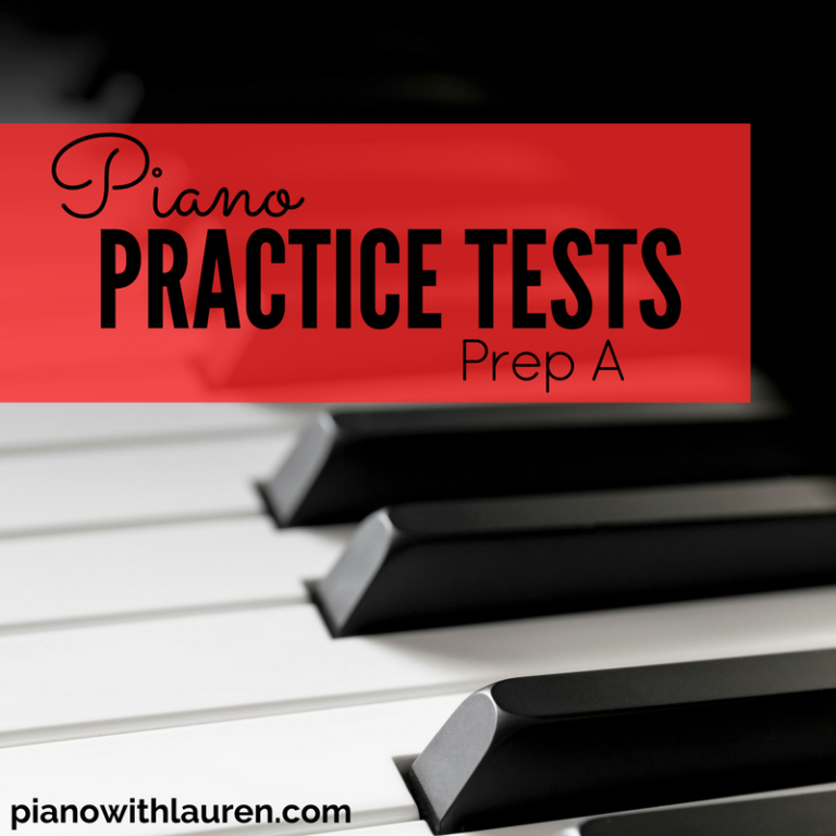 Piano Practice Theory Tests - Prep A (PDF Download) | Ready for Theory