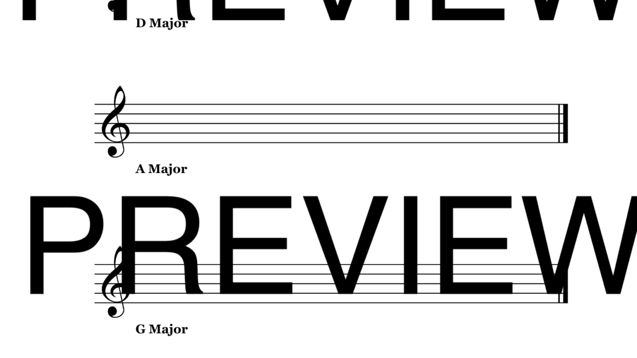 Theory Worksheets: Major Scales with Sharps (C - B) - Piano with Lauren