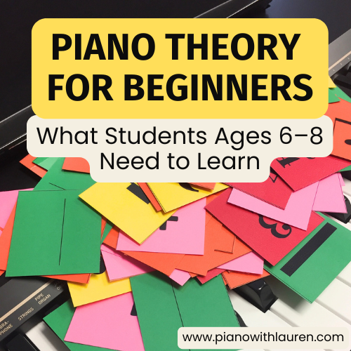 Piano Theory for Beginners: What Students Ages 6–8 Need to Learn ...